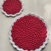 Round Crochet Table Mat, Crochet Round Placemat, Set of 4 Mats - Etsy
