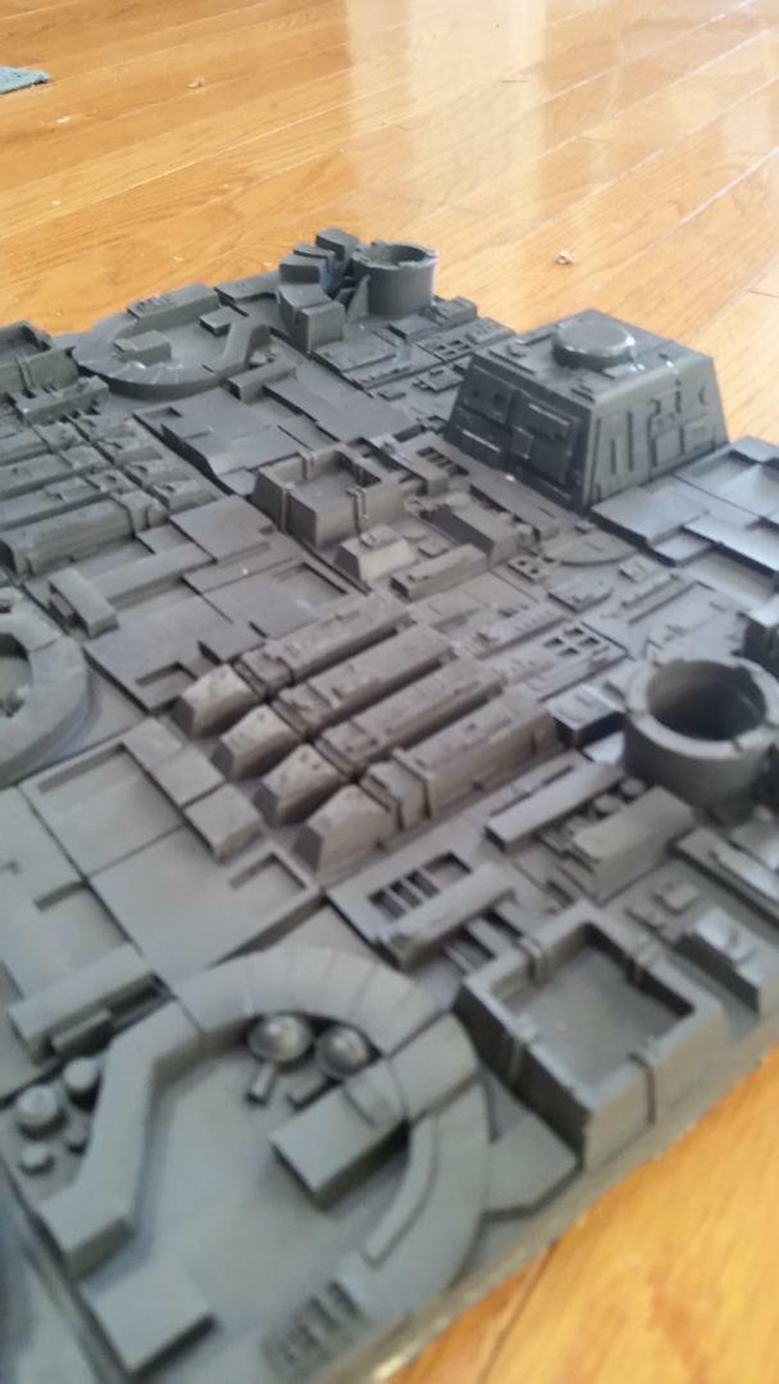 Star Wars ICONS X-wing TIE Fighter Death Star Tile Base 1/24 - Etsy