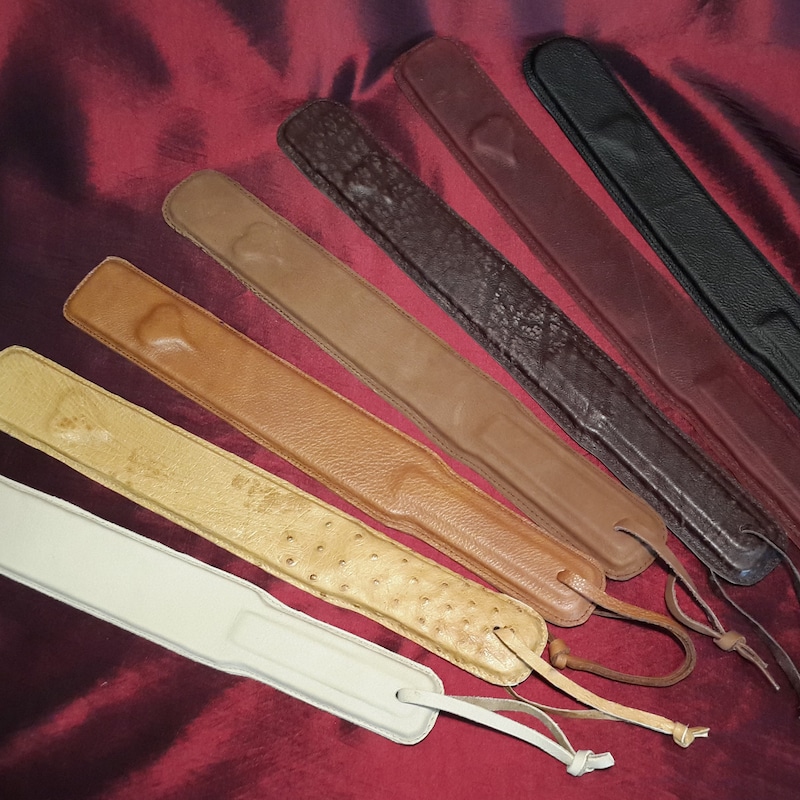Leather Paddle - Etsy