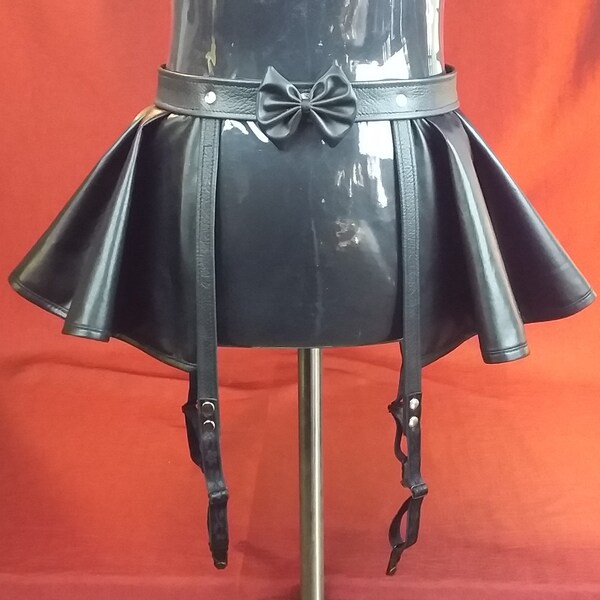Leather Garter - Etsy