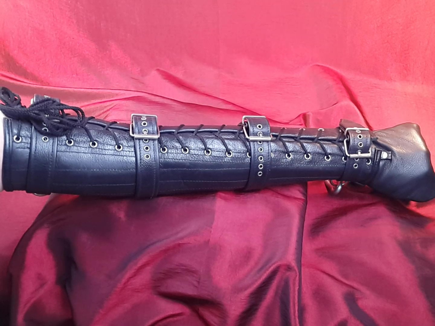 Bondage Arm Corsets With Laces and Securing Belts and D Rings. - Etsy