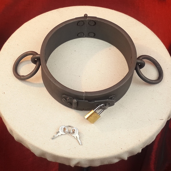 Steel Bondage Collar - Etsy