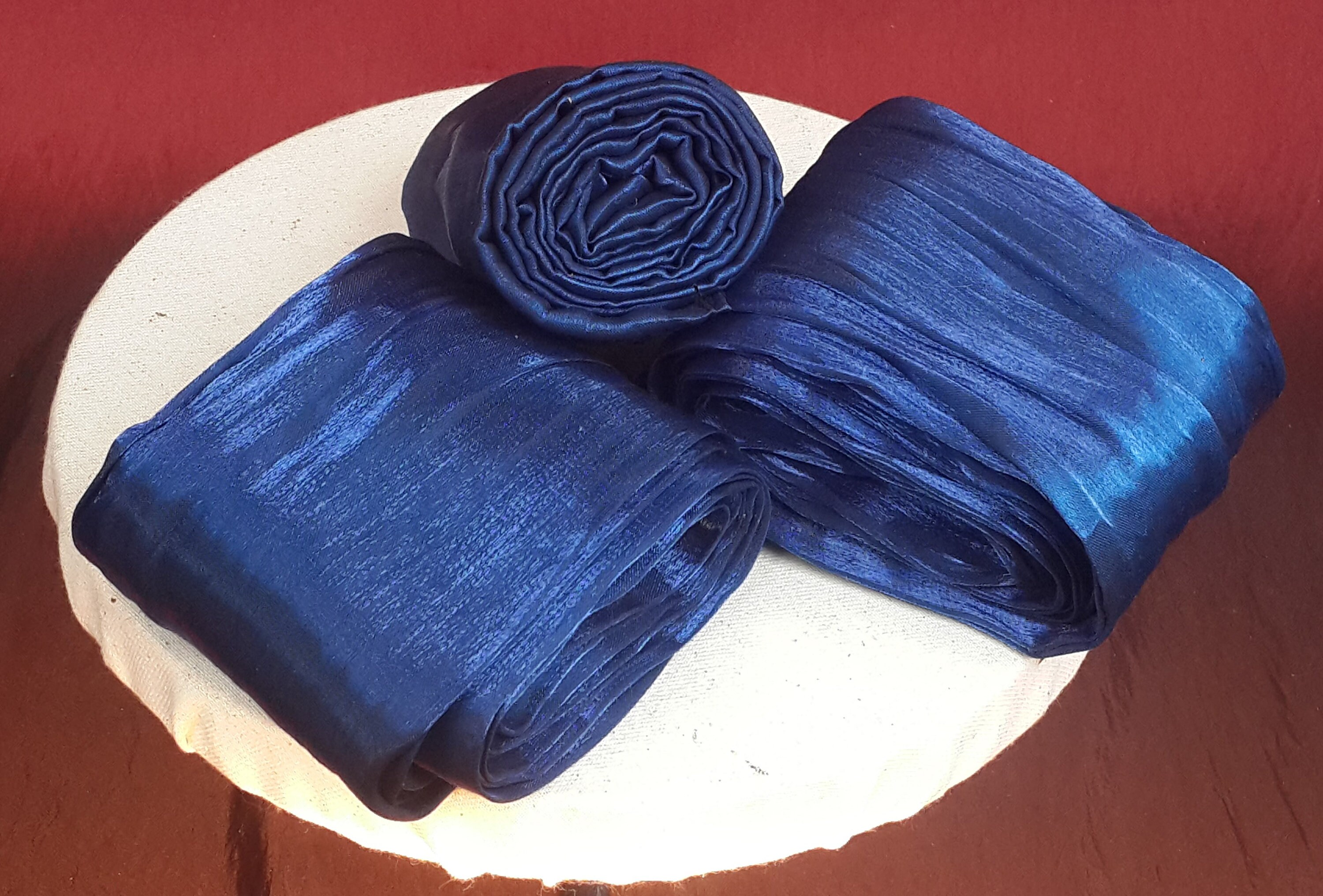 Royal Blue Blindfold and Body Bondage Tie Set of 3 Wraps. - Etsy