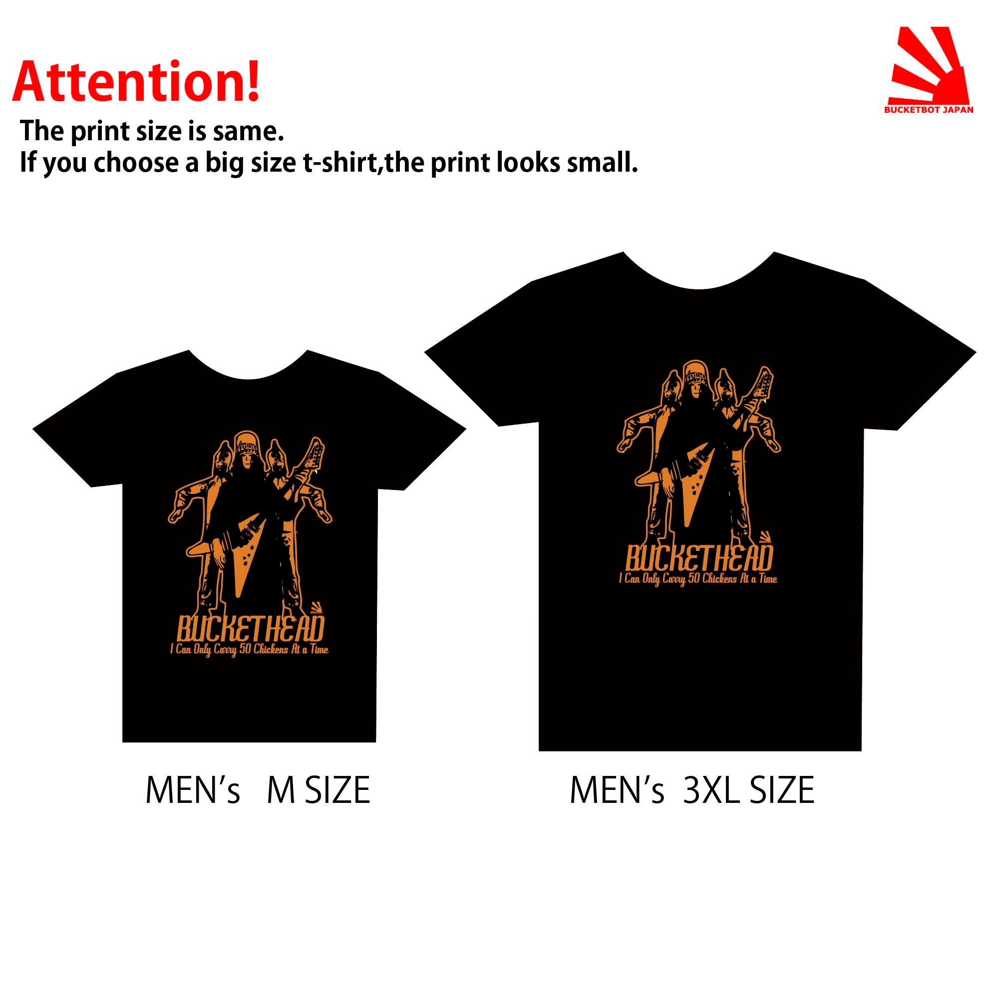 Buckethead T-shirt carrying Chickens Cotton 100% - Etsy Australia