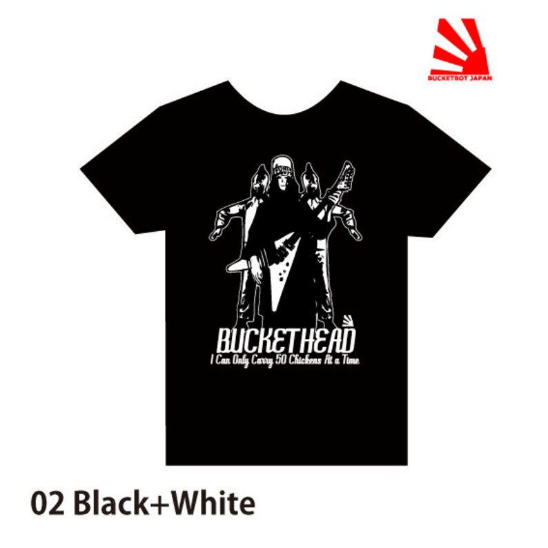 Buckethead T-shirt "carrying Chickens" Cotton 100% - Etsy Australia