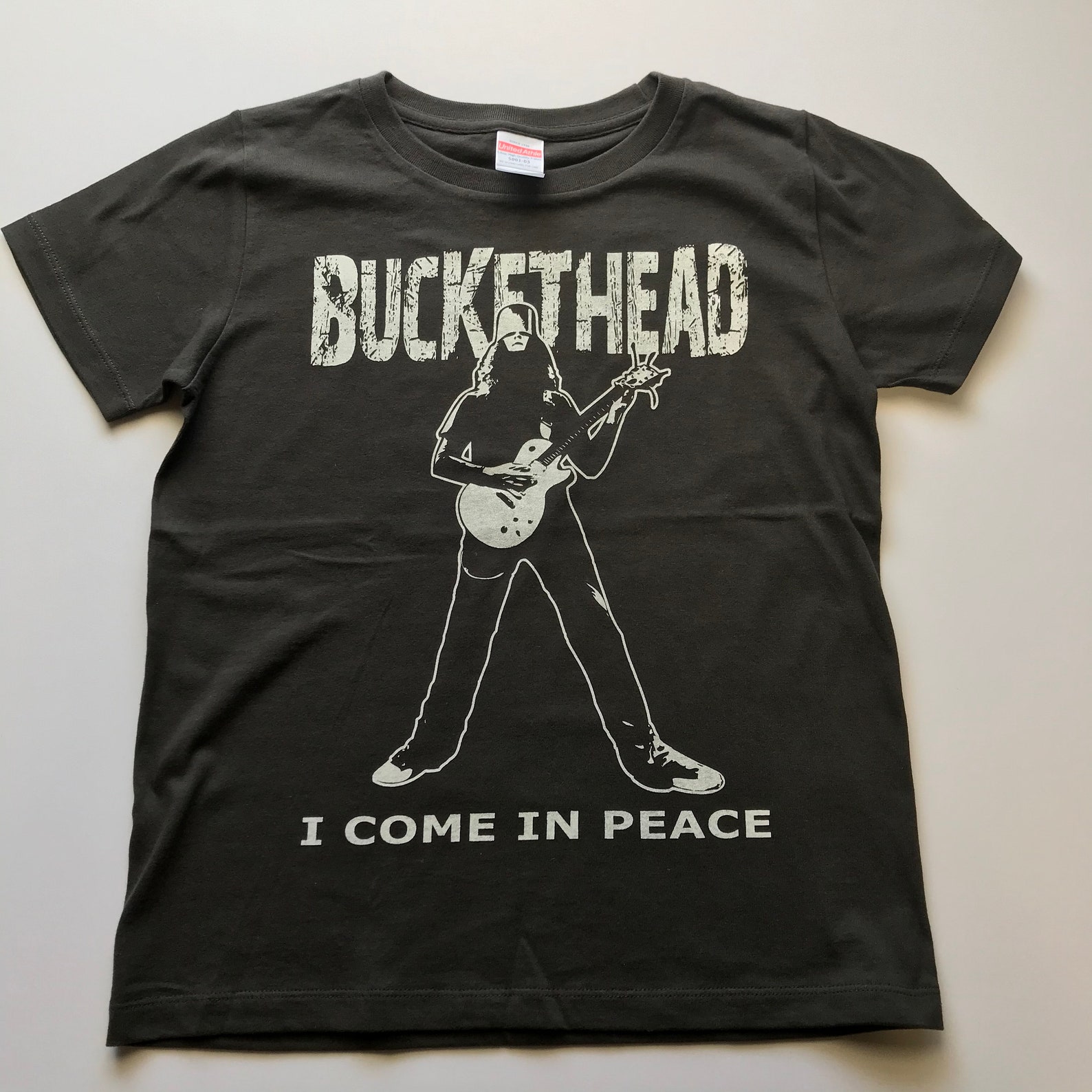 Buckethead T-shirt i Come in Peace Cotton 100% - Etsy New Zealand