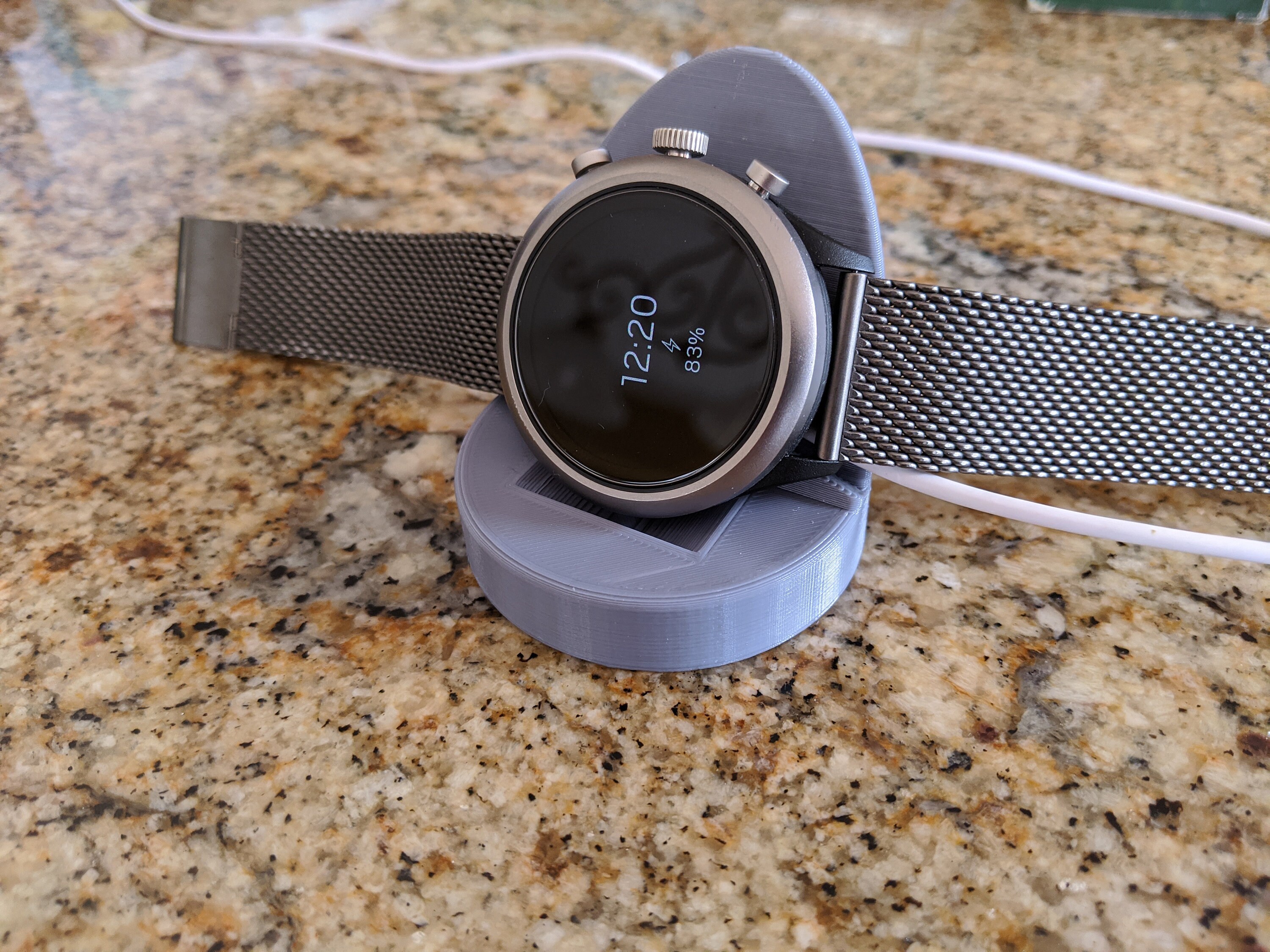 3D Printed Smartwatch Charging Stand (fossil Gen2-5 and Equivalent) - Etsy