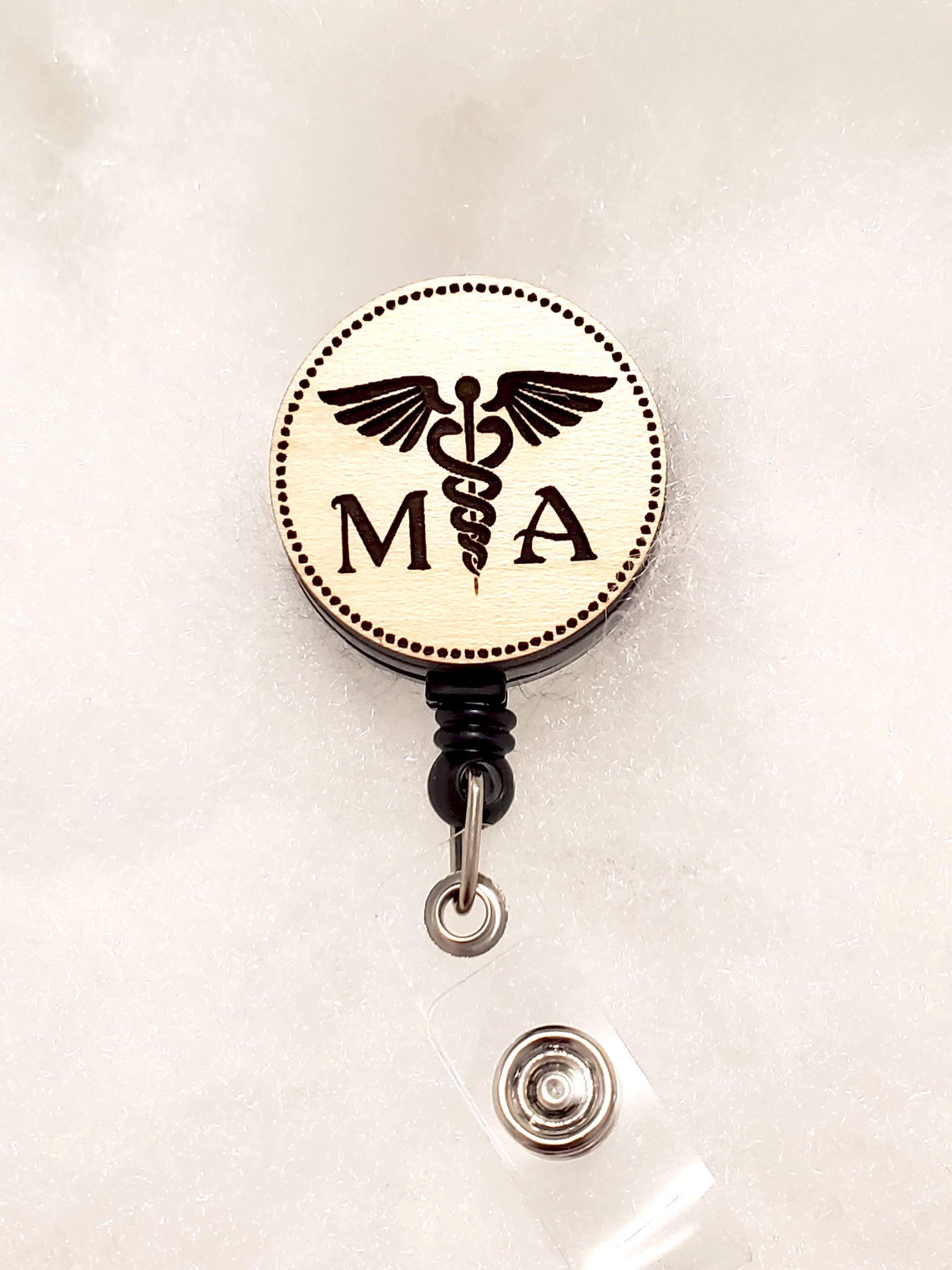 MA Badge Reel W/ Alligator Clip Medical Assistant - Etsy UK