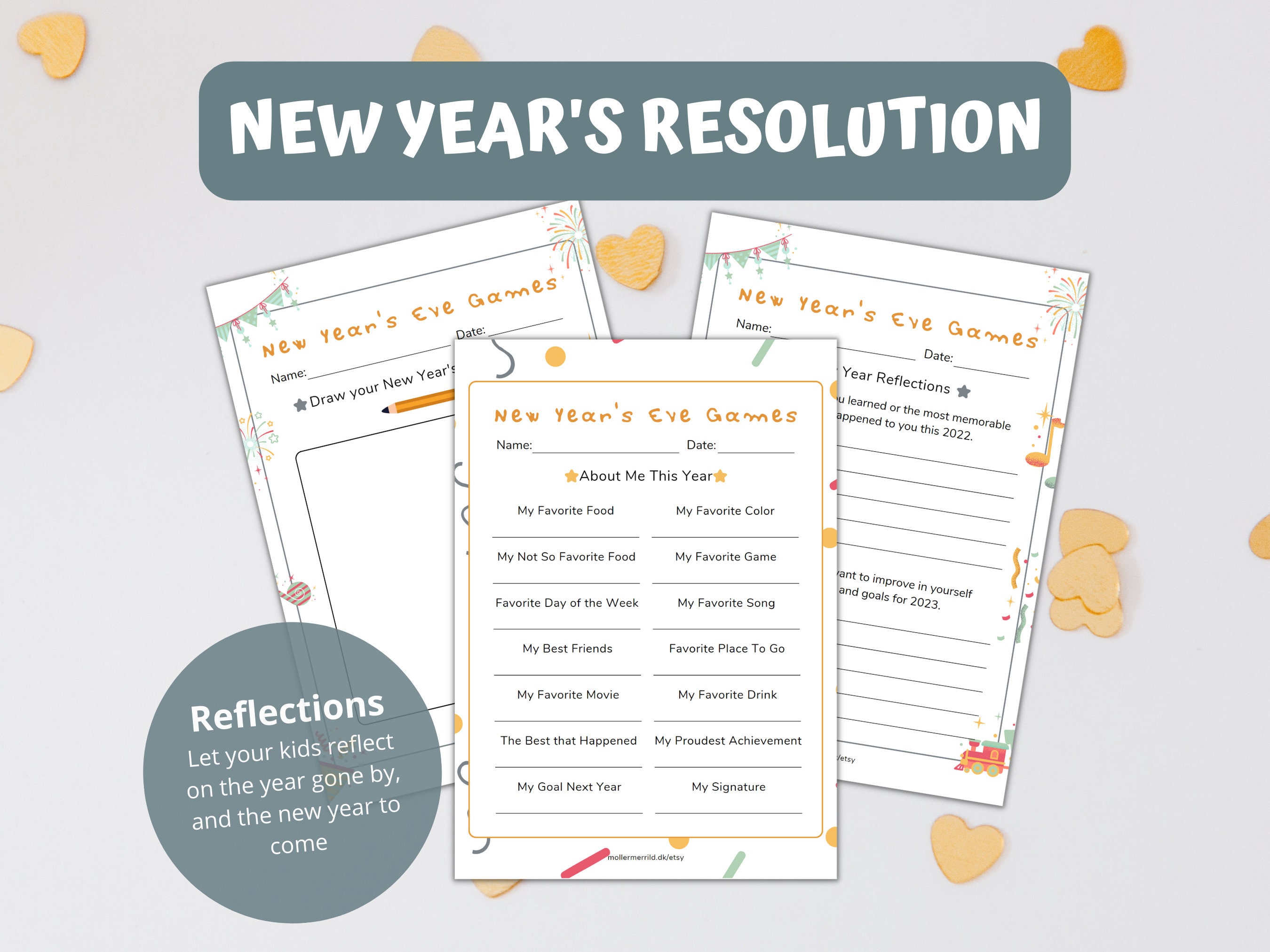 Printable Kids Games & Activities for New Year's Eve 2023-2024: Word ...