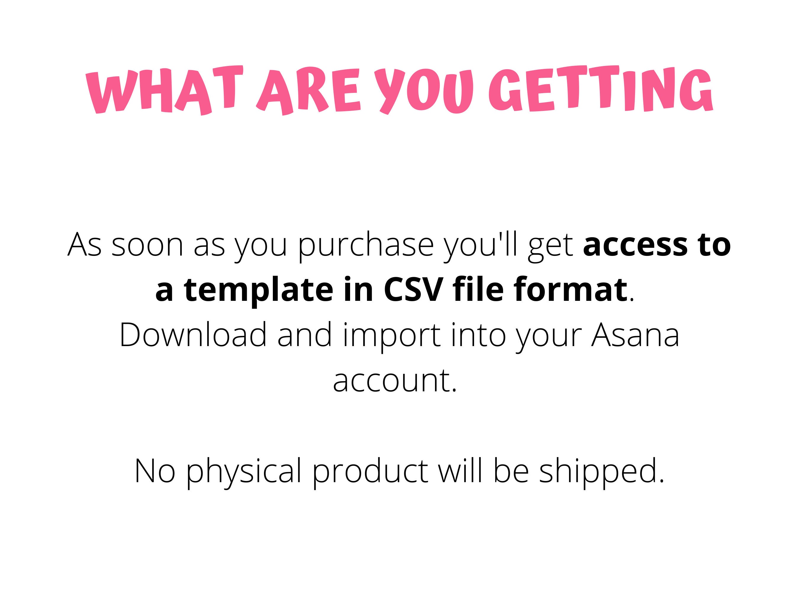 Asana Cleaning Tracker | Clean That House | Holiday Cleaning Planner ...