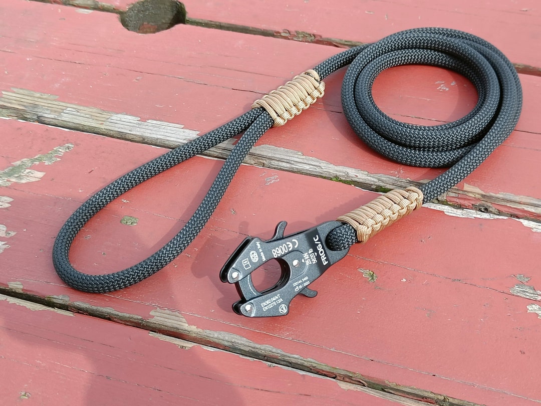 Durable Climbing Rope Dog Leash With Custom Clip - Etsy UK
