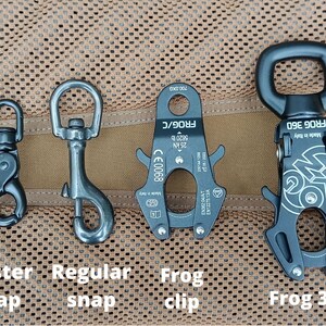 Heavy Duty Hands Free Paracord Climbing Rope Dog Leash With Frog ...