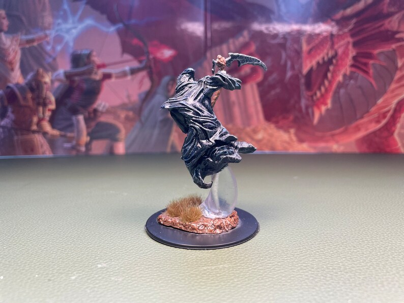 Painted Grim Reaper Miniature - Etsy