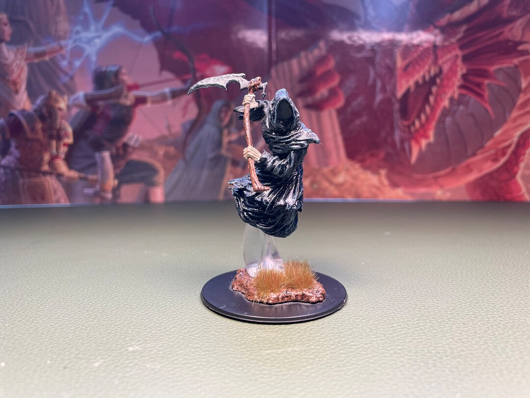 Painted Grim Reaper Miniature - Etsy