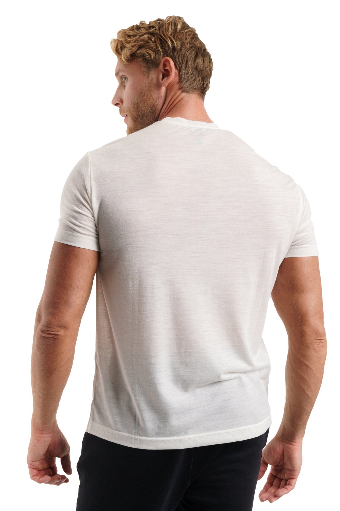 Men's Summer Tee Shirt 100% Merino Wool Lightweight Mens | Etsy