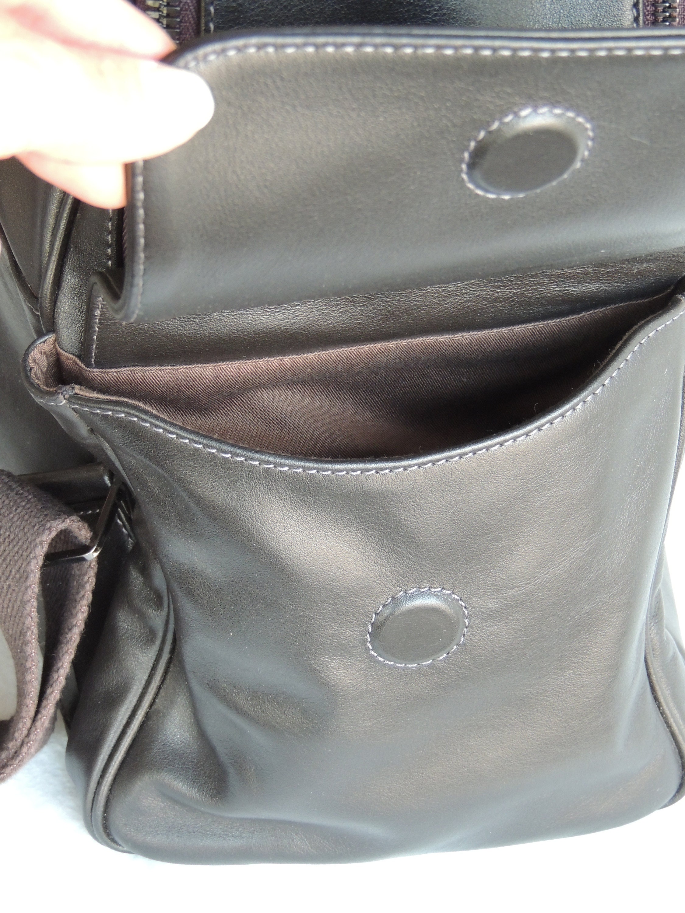 Leather Backpack, Laptop Bag, Work Bag for Mens, Durable Travel ...