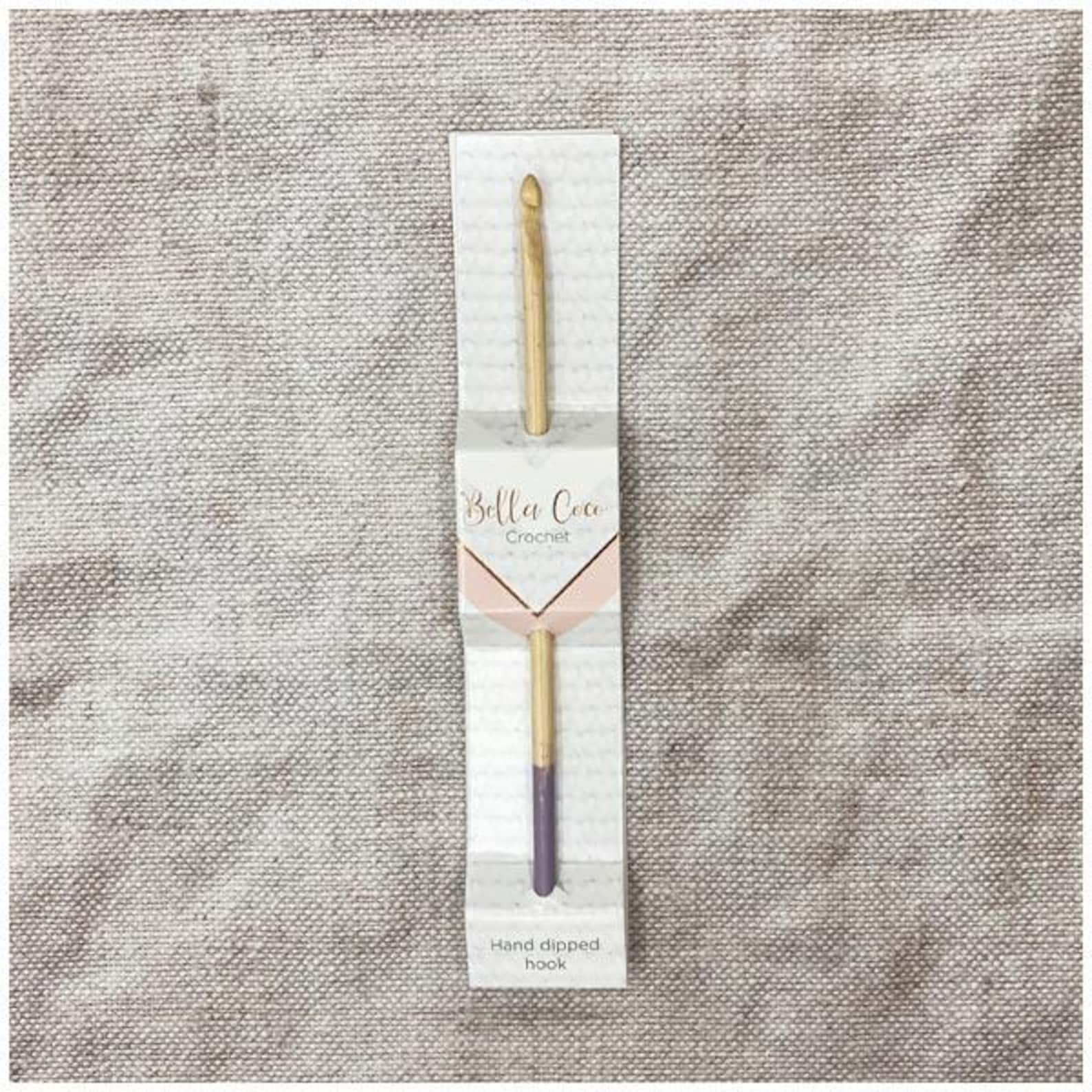 Bella Coco Hand Dipped Crochet Hook 4mm - Etsy UK