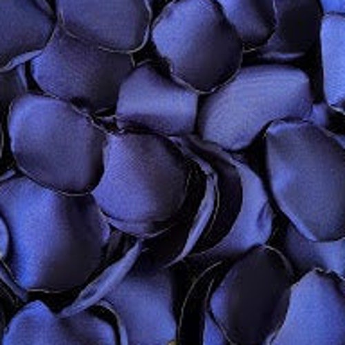 Navy Blue Wedding Blue Flower Petals Deep Blue Rose Petals - Etsy