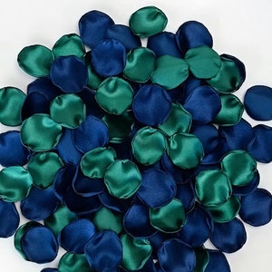Emerald Green Wedding and Navy Blue Decor Flower Girl Basket for Green ...