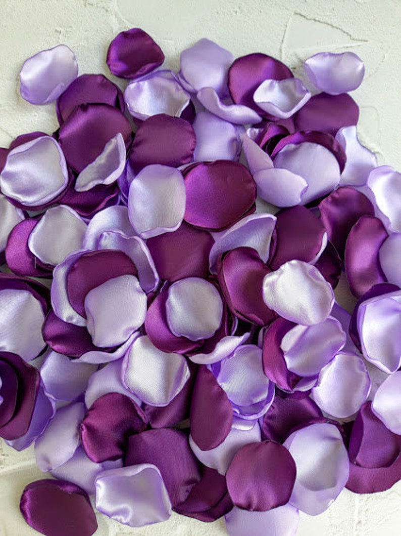 Purple Wedding Lavender Rose Petals - Etsy
