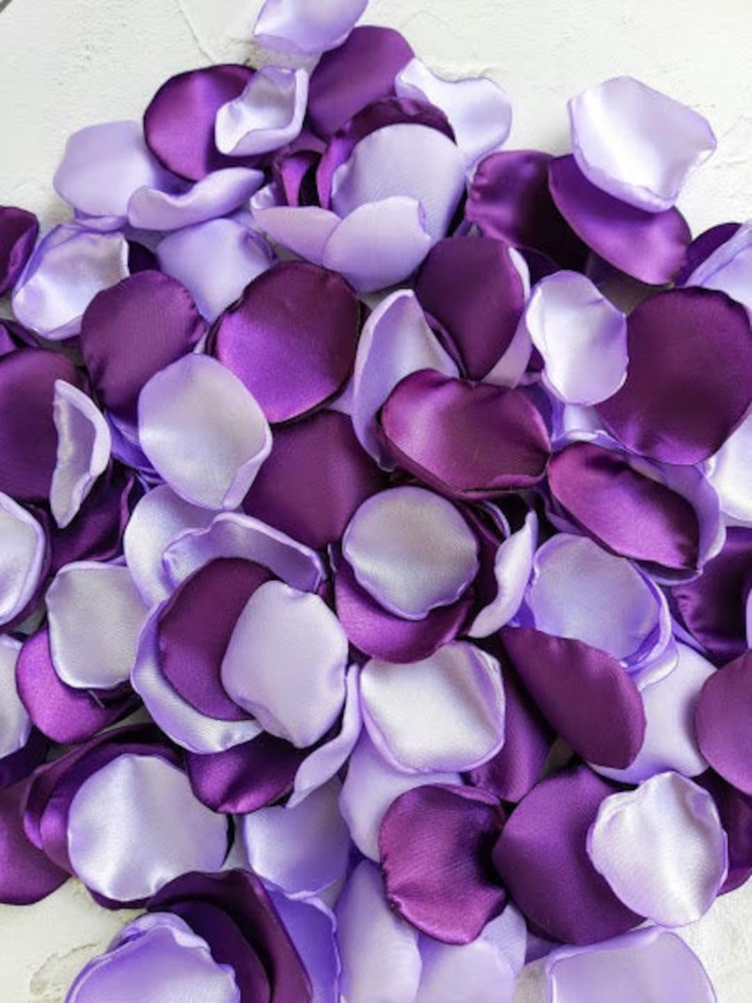 Purple Wedding Lavender Rose Petals Bridal Shower Cake Decor Purple ...