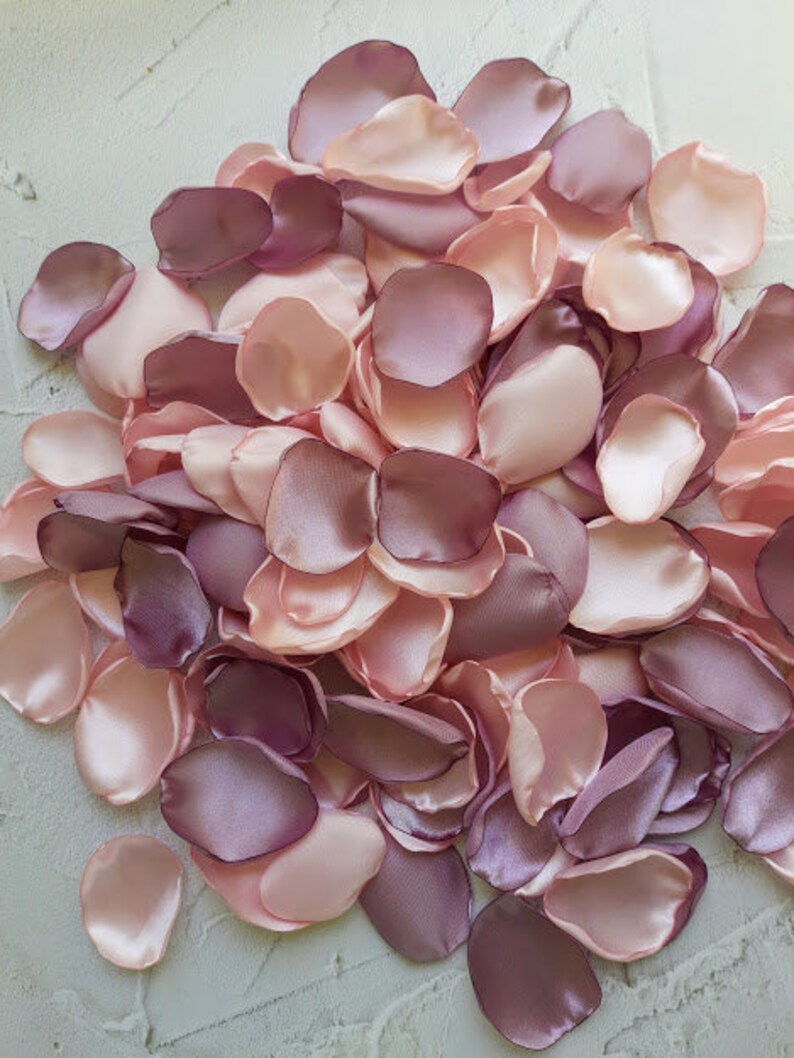 Dusty Mauve Wedding Blush Pink Decor Light Mauve Decor Bridal Shower ...