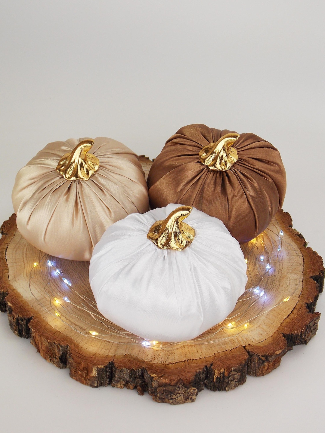 Fall Boho Decor Home Rustic Pumpkin Decor Set Farmhouse Autumn Centerpiece Fall Mantle Decor ...