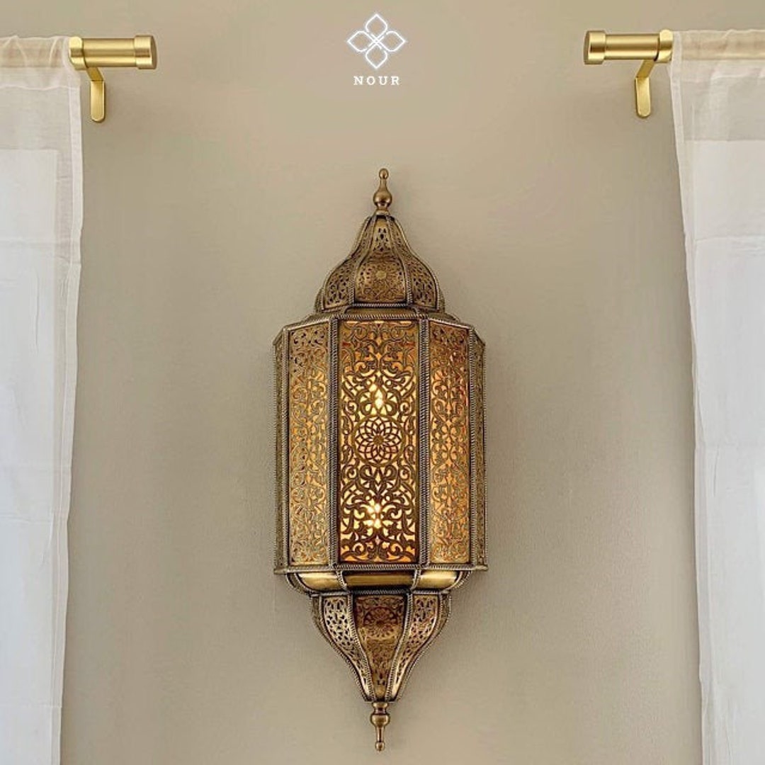 Traditional Wall Sconce 100% Handmade Moroccan Lighting - Etsy