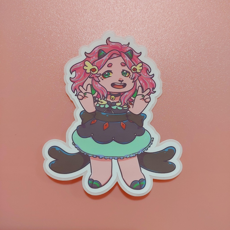 Chibi Barrels Laminated Vinyl Sticker - Etsy