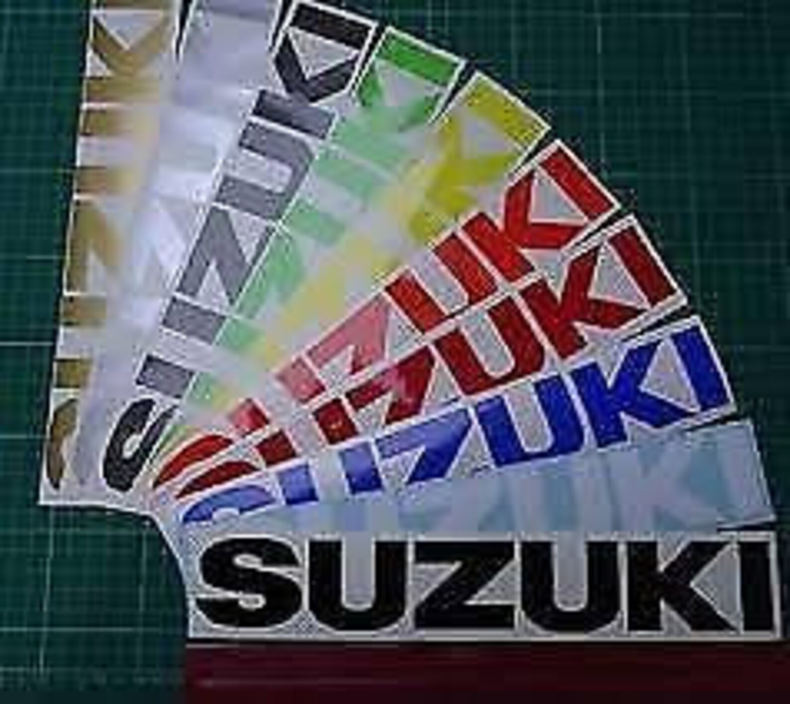 SUZUKI Logo Stickers 2x 6 to 24 Premium Vinyl GSXR - Etsy