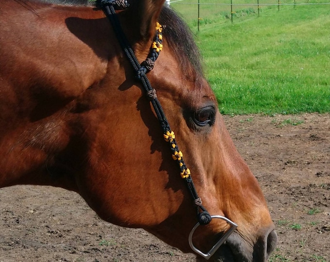 Sunflower Rope Headstall - Etsy