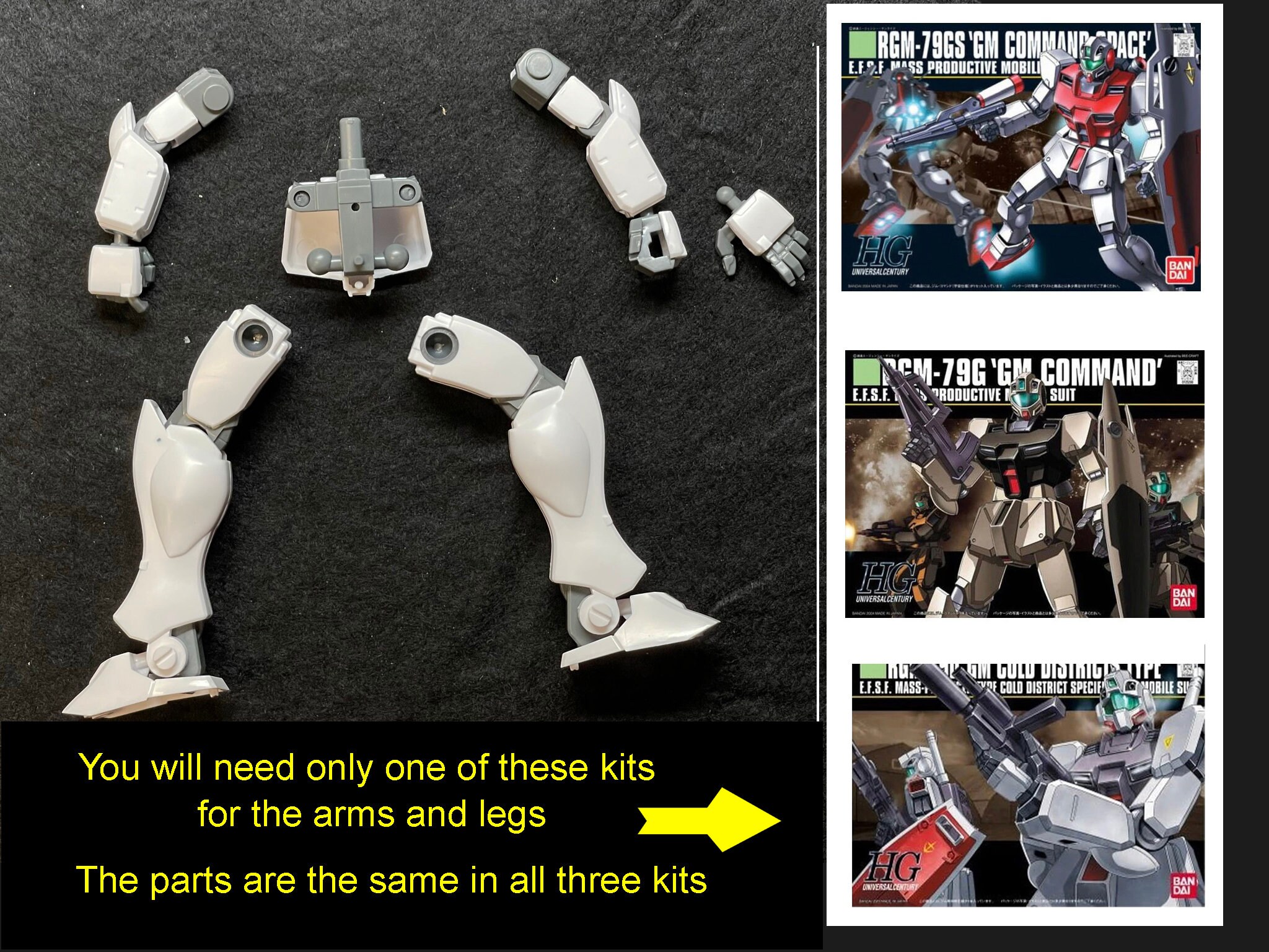 RAG79 Aqua GM 1/144 Resin Conversion Kit Parts_ GUNPLA Gundam RGM-79 Unbuilt/unpainted - Etsy