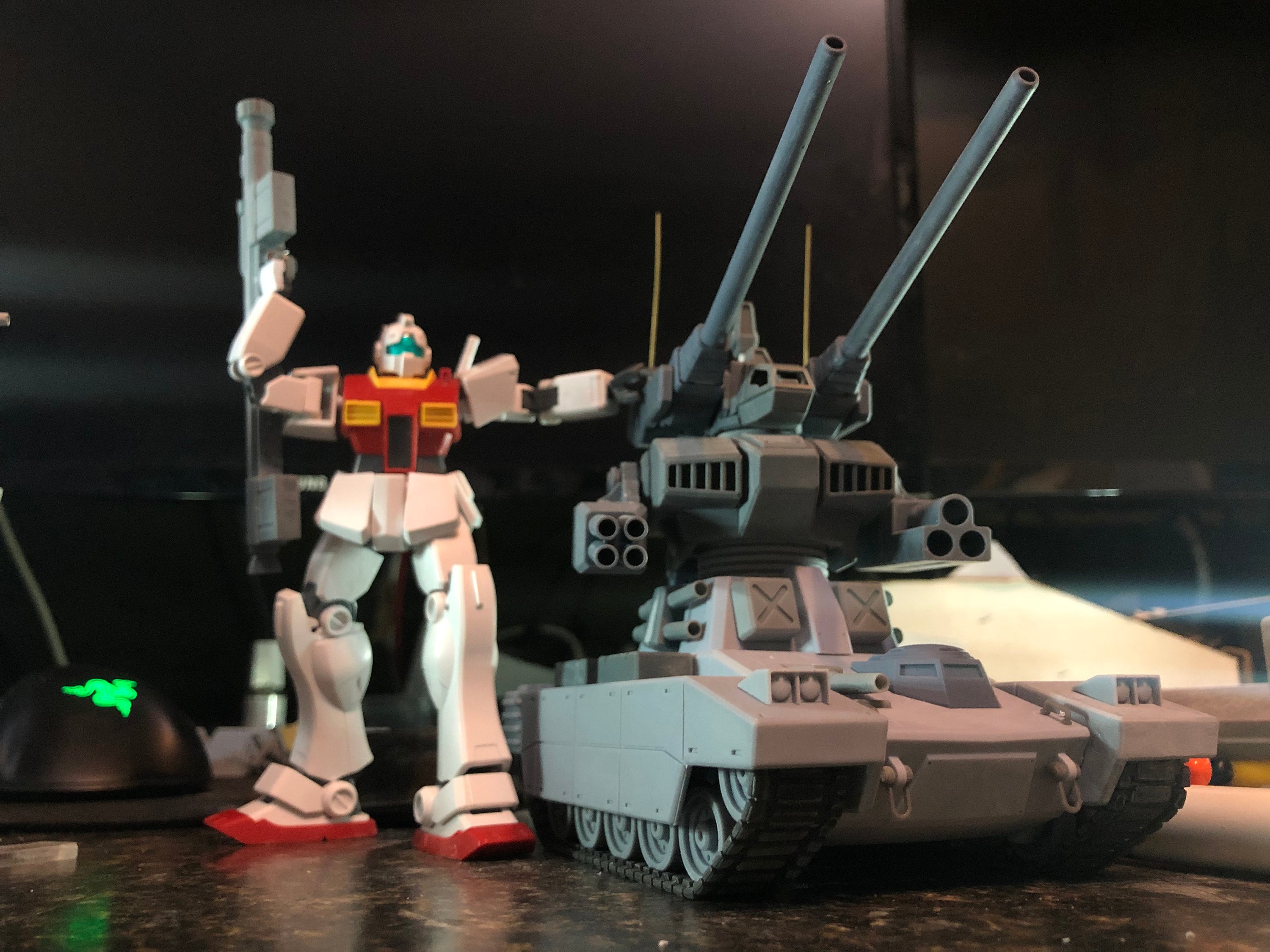 RMV1 Guntank Custom 3d Printed 1/144 Untrimmed Unassembled Resin Model ...