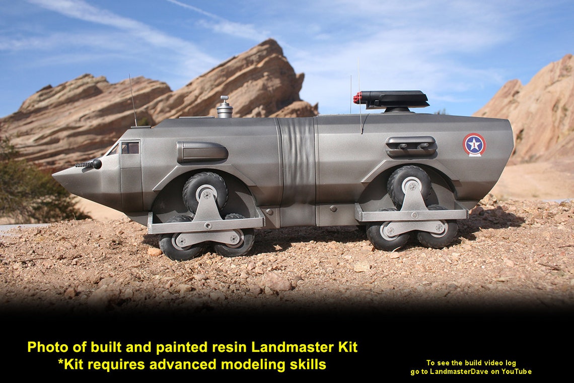 Damnation Alley Landmaster Resin Model Kit_ Unassembled - Etsy