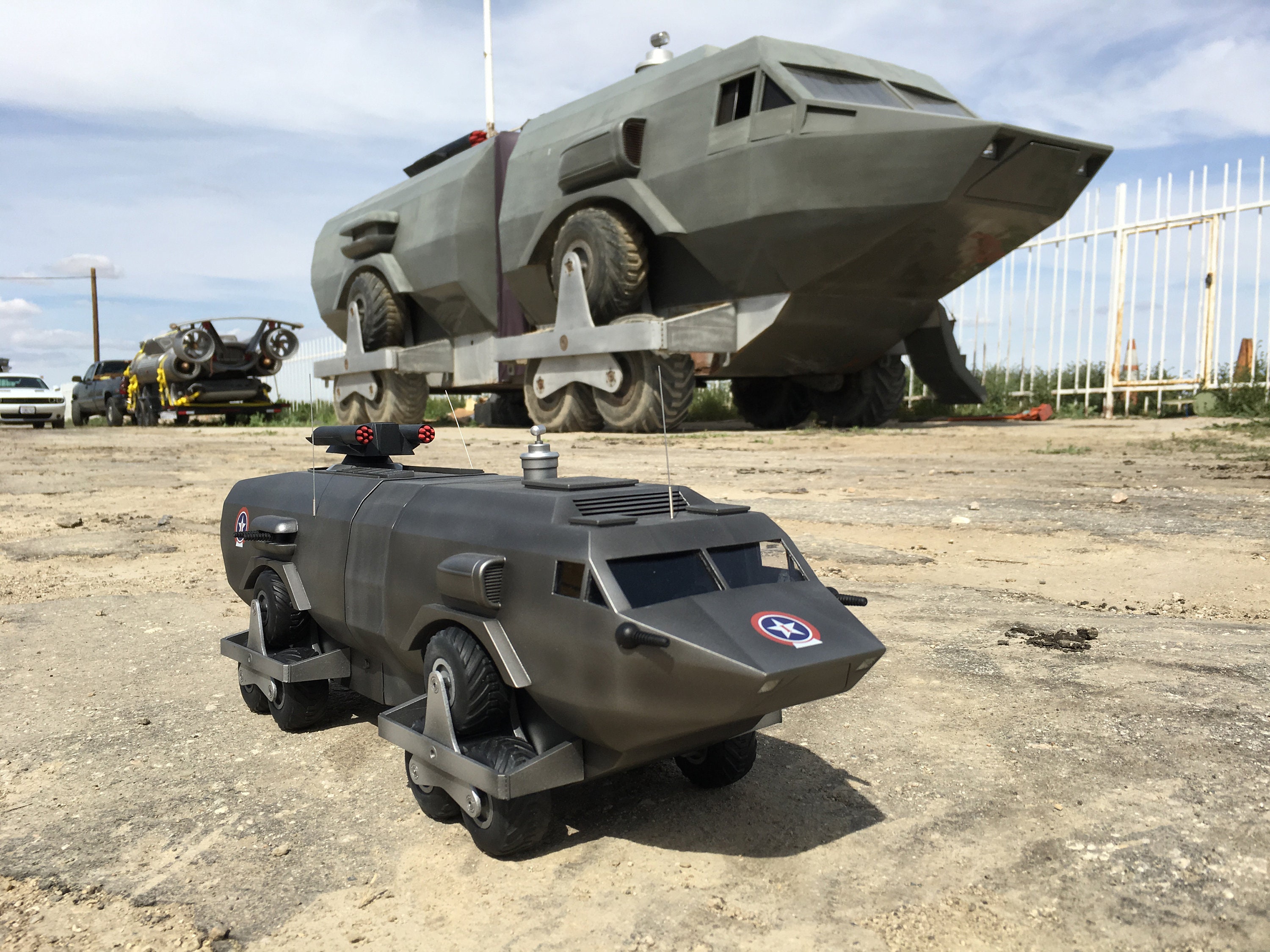 Damnation Alley Landmaster Resin Model Kit_ Unassembled - Etsy