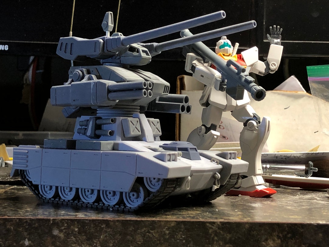 RMV1 Guntank Custom 3d Printed 1/144 Untrimmed Unassembled Resin Model ...