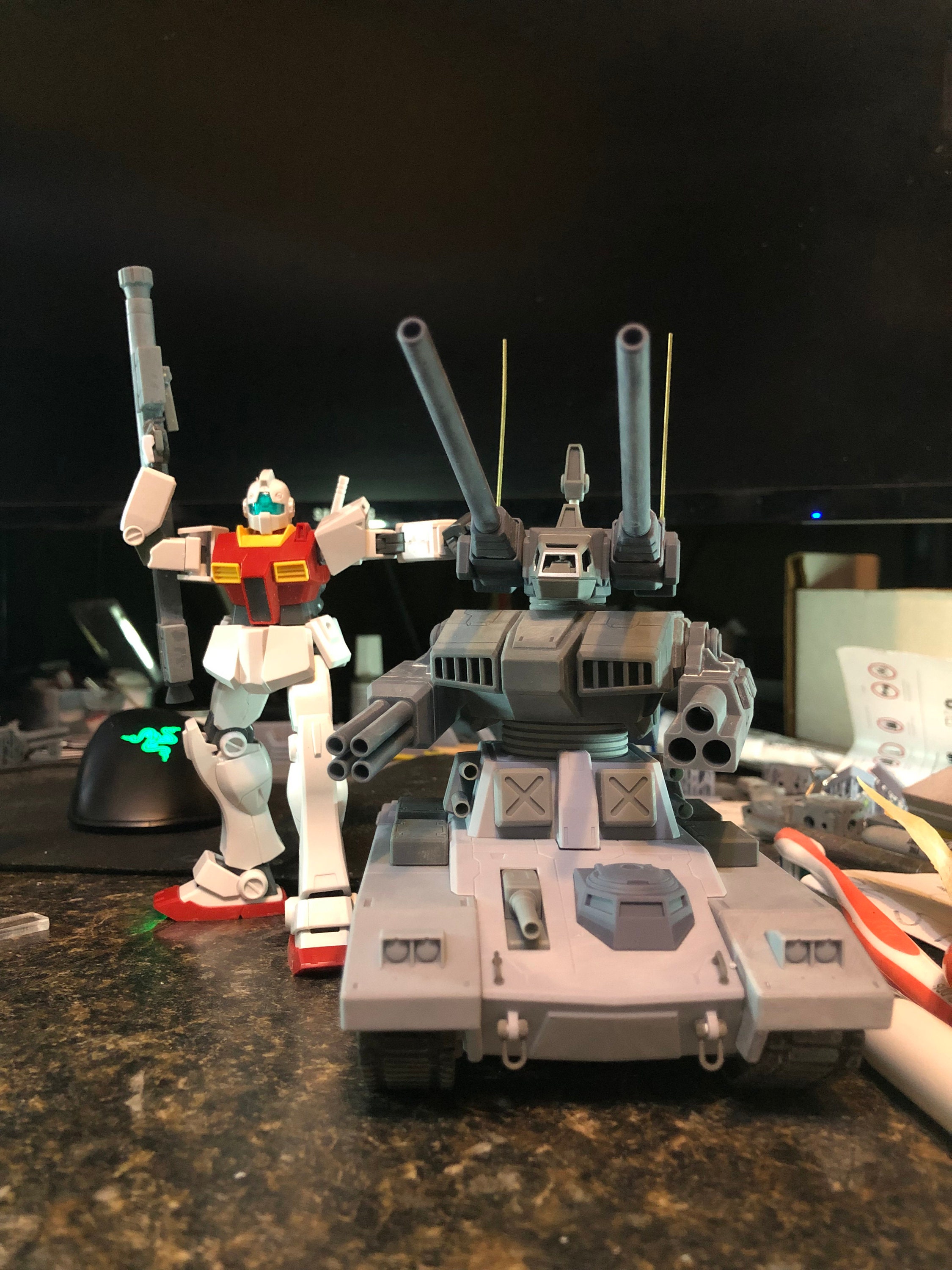 RMV1 Guntank Custom 3d Printed 1/144 Untrimmed Unassembled - Etsy