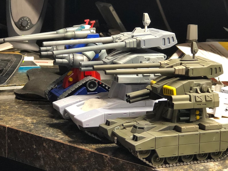 RMV1 Guntank Custom 3d Printed 1/144 Untrimmed Unassembled Resin Model ...