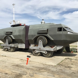 Damnation Alley Landmaster Resin Model Kit_ Unassembled - Etsy