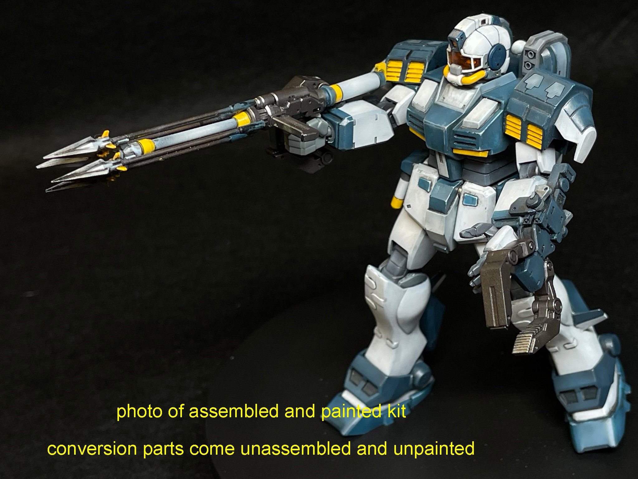 RAG79 Aqua GM 1/144 Resin Conversion Kit Parts_ GUNPLA Gundam RGM-79 Unbuilt/unpainted - Etsy