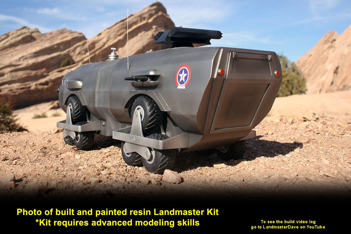 Damnation Alley Landmaster Resin Model Kit_ Unassembled - Etsy