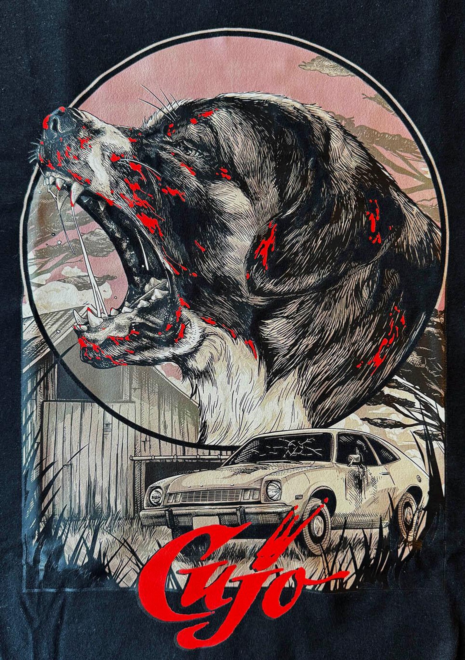 Cujo || Stephen King || Horror - T-shirt Stephen King - Etsy