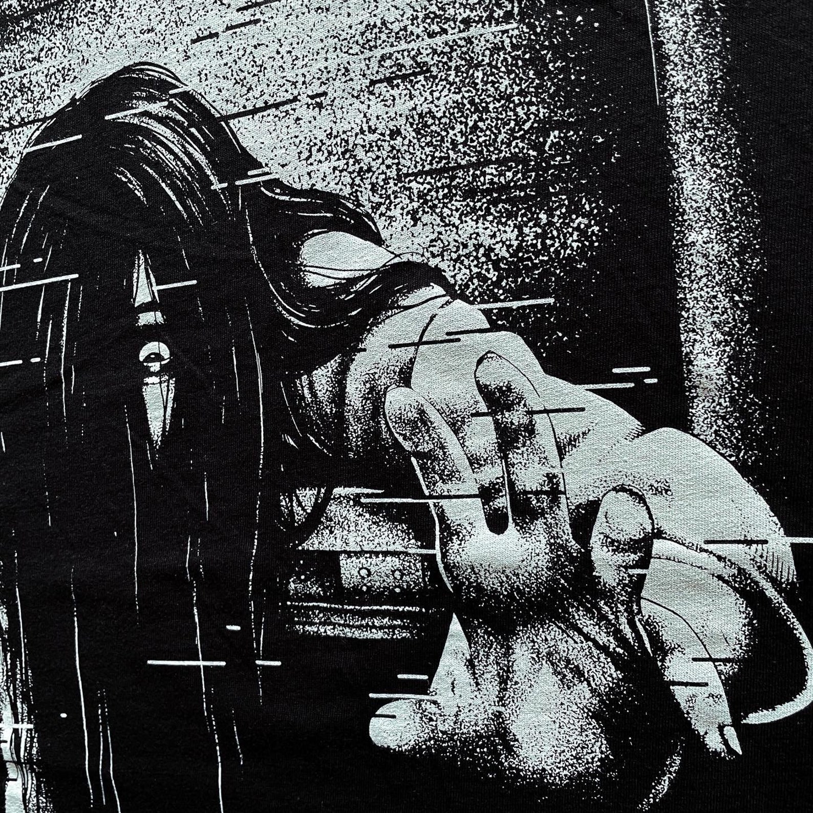 Ringu the Ring Japanese Horror Black T-shirt - Etsy