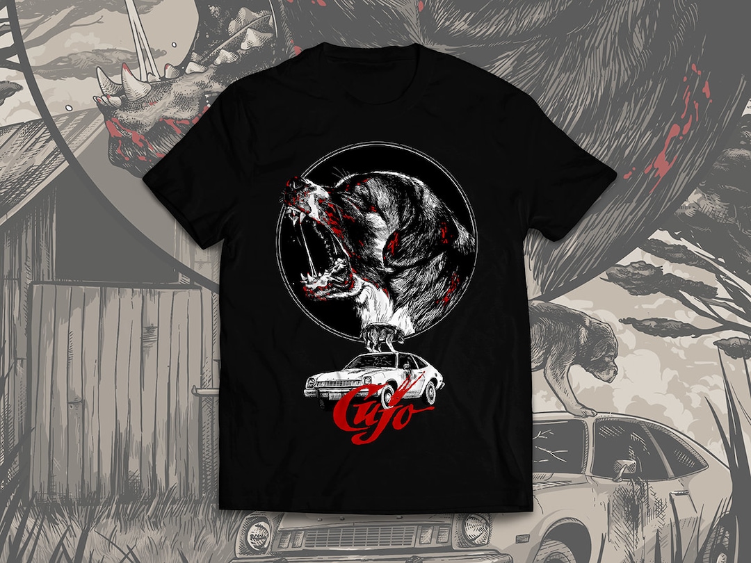 Cujo || Stephen King || Horror - T-shirt Stephen King - Etsy