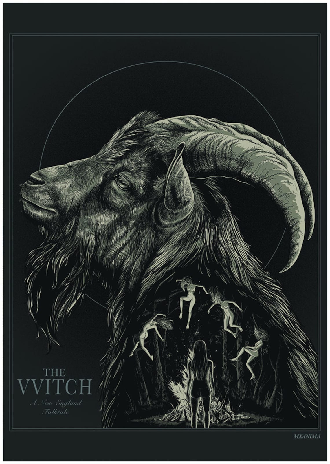 The Witch VVitch Black Phillip Art Print | Etsy