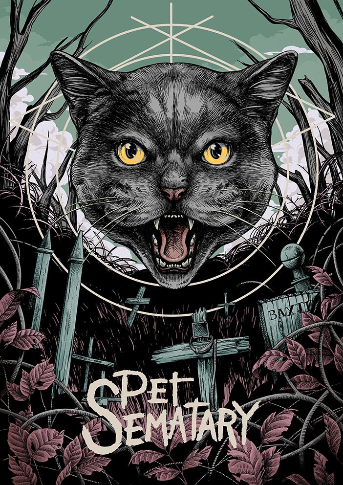 Pet Sematary || Stephen King || Horror - Art Print - Etsy UK