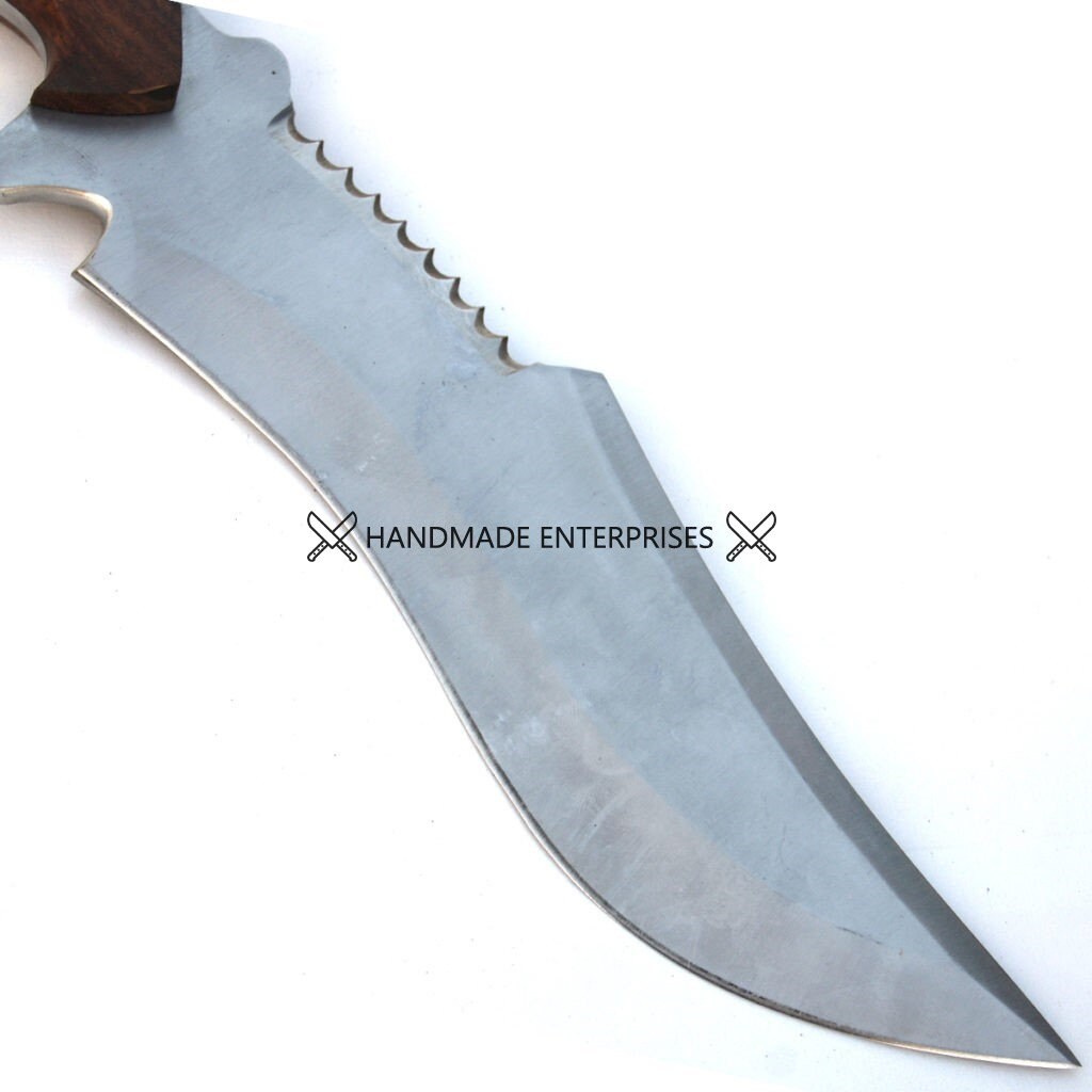Double Edged Rosewood Machete/chopper - 1084 High Carbon Steel With a ...