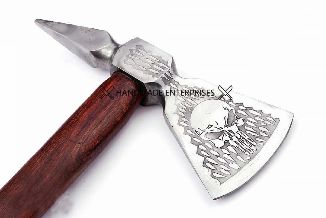Etched Axe the Punisher High Carbon Steel 1084 - Etsy