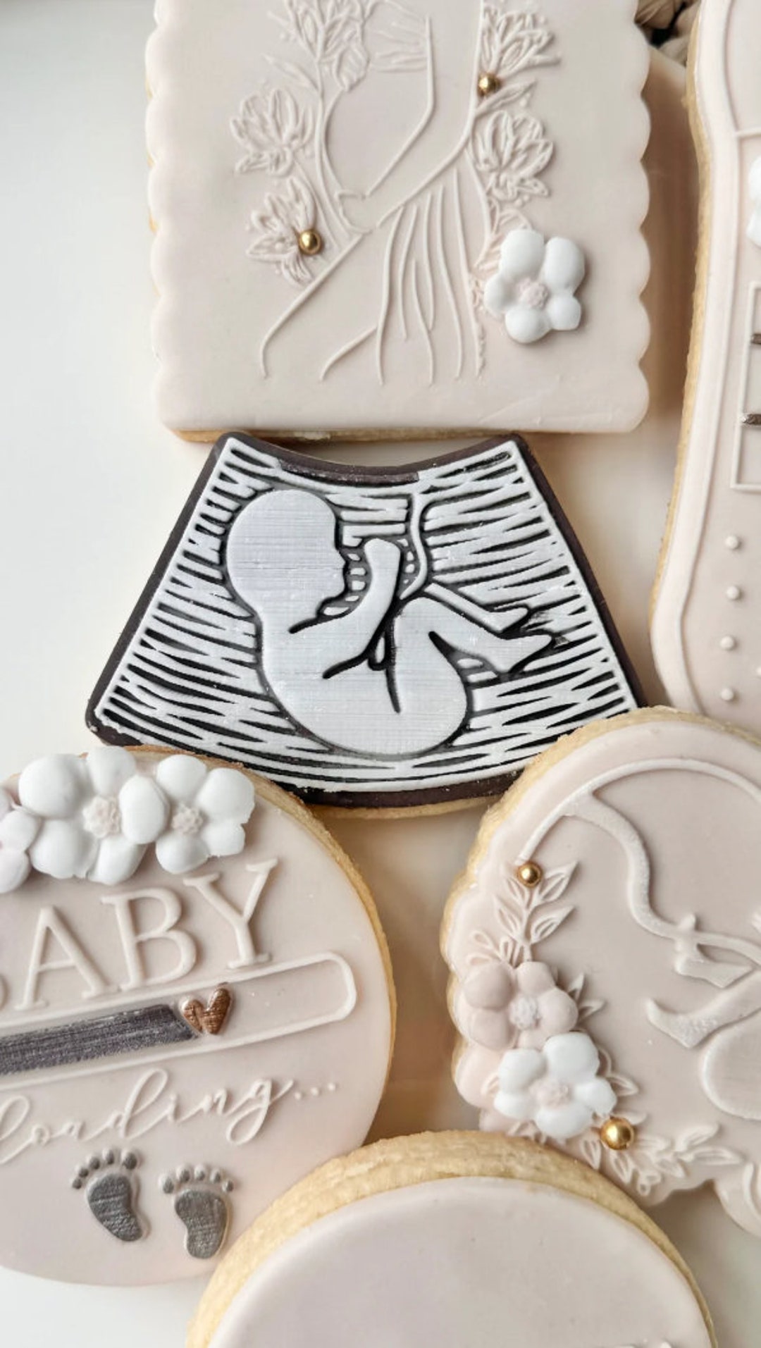 Cookie Stamp pregnancy Ultrasound Cookie Cutter Cookie Cutter - Etsy
