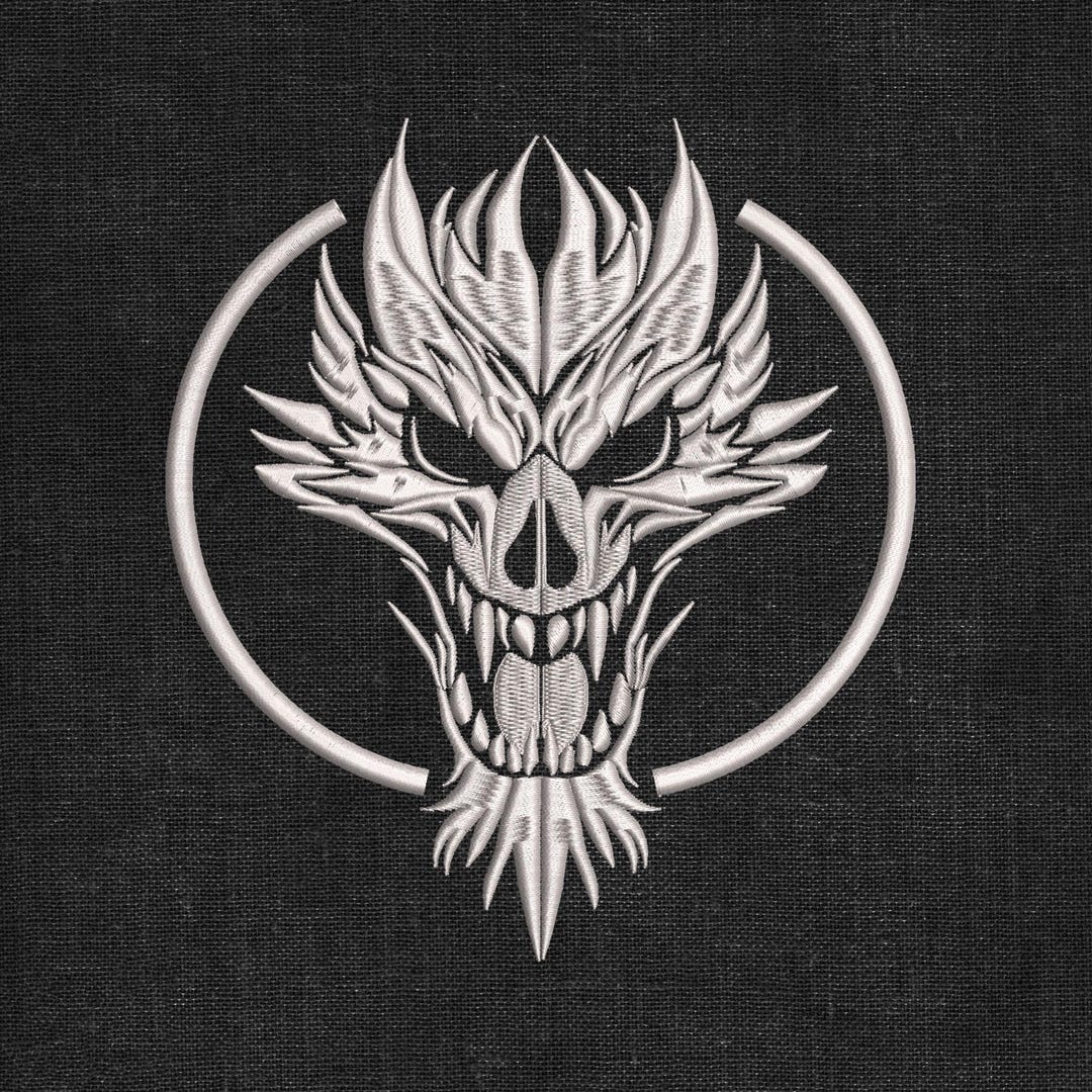 Fierce Werewolf Machine Embroidery Design, Werewolf Outdoor Adventure ...